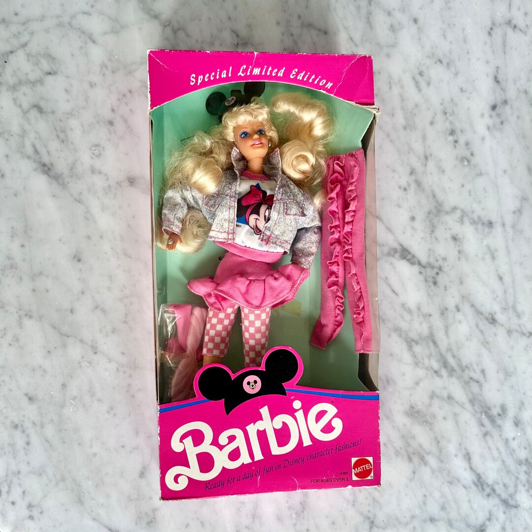 Rare Vintage 1990 Barbie Special Limited Edition Walt Disney World ...