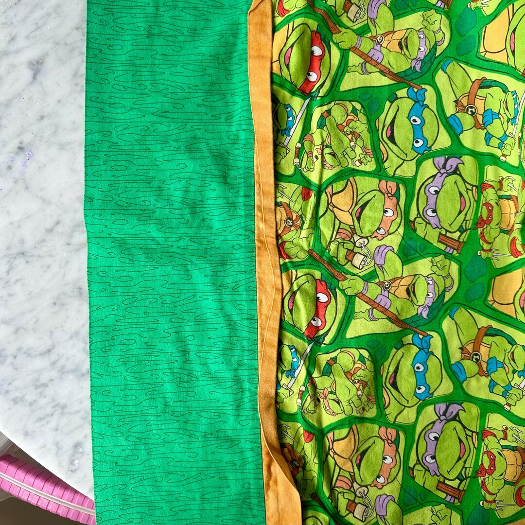 Vintage Teenage Mutant Ninja Turtles Pillowcase - Etsy