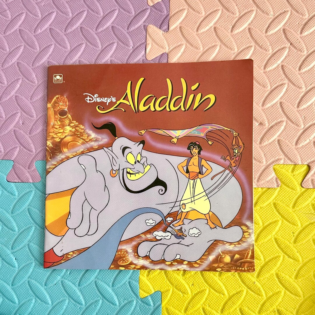 Vintage 1992 Disneys Aladdin Storybook - Etsy Australia
