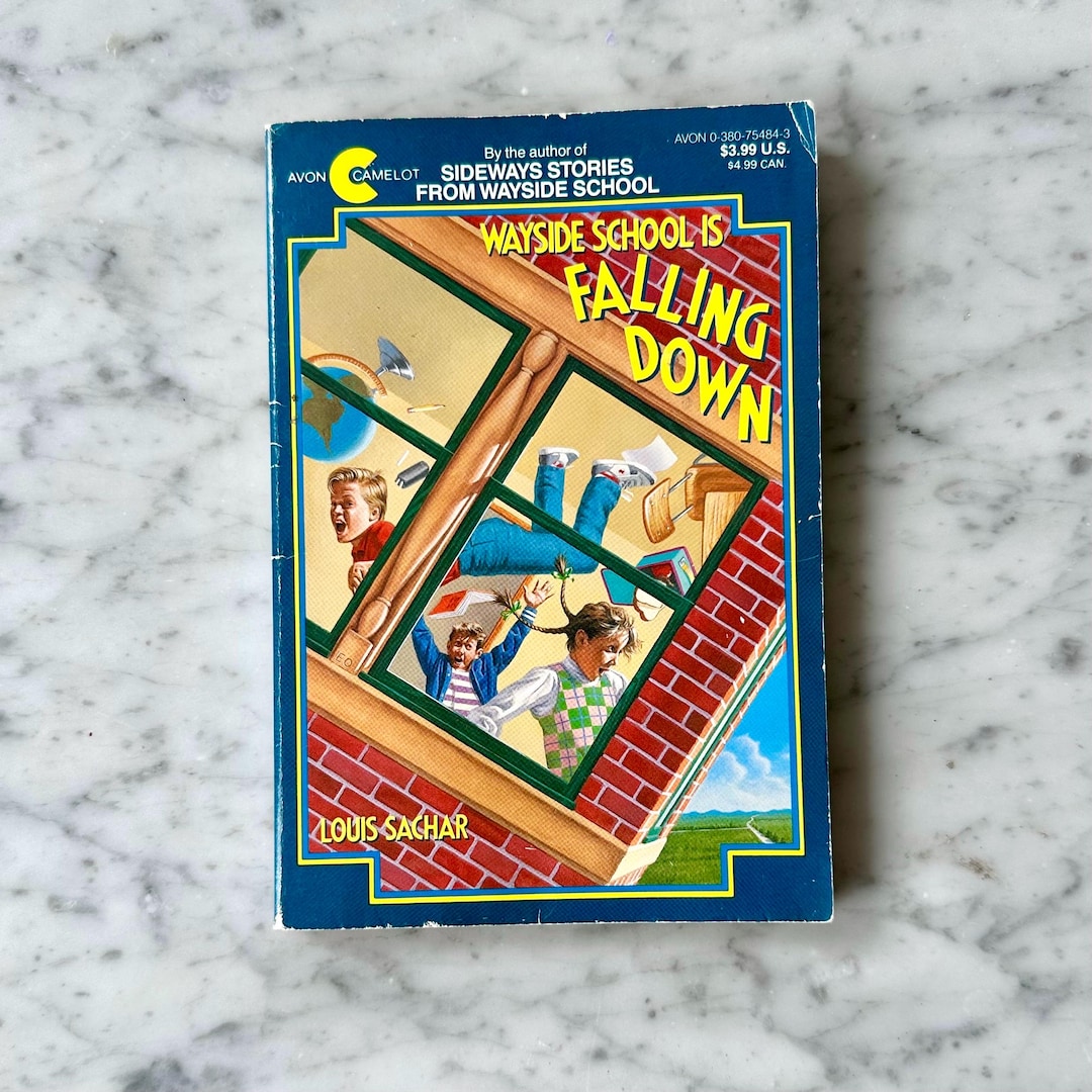 Vintage Wayside School is Falling Down Book by Louis Sachar - Etsy