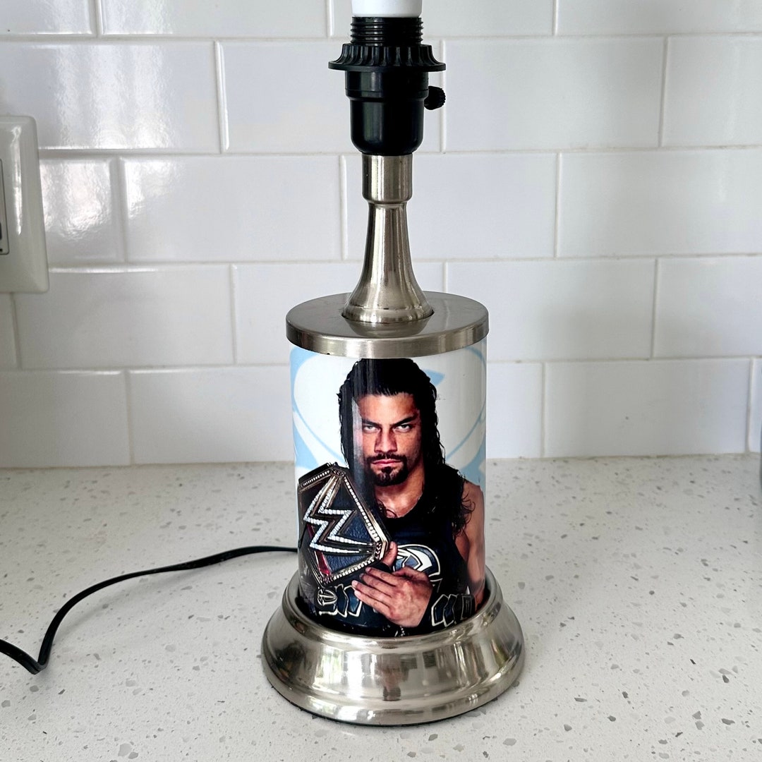 WWE Roman Reigns Wrestler Table Desk Lamp - Etsy
