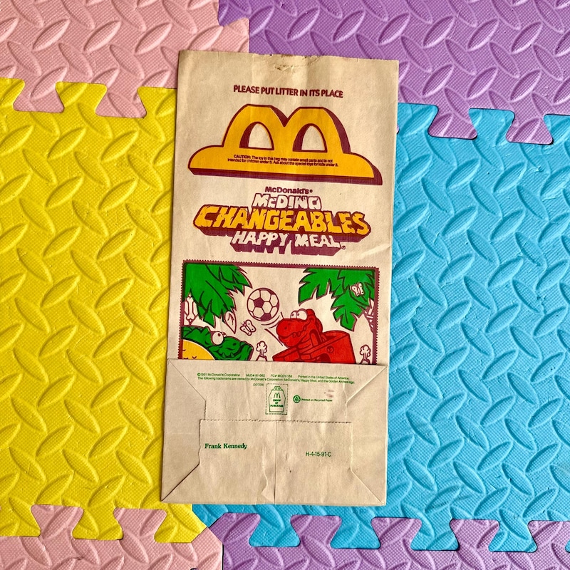 Vintage Mcdonalds Bags - Etsy