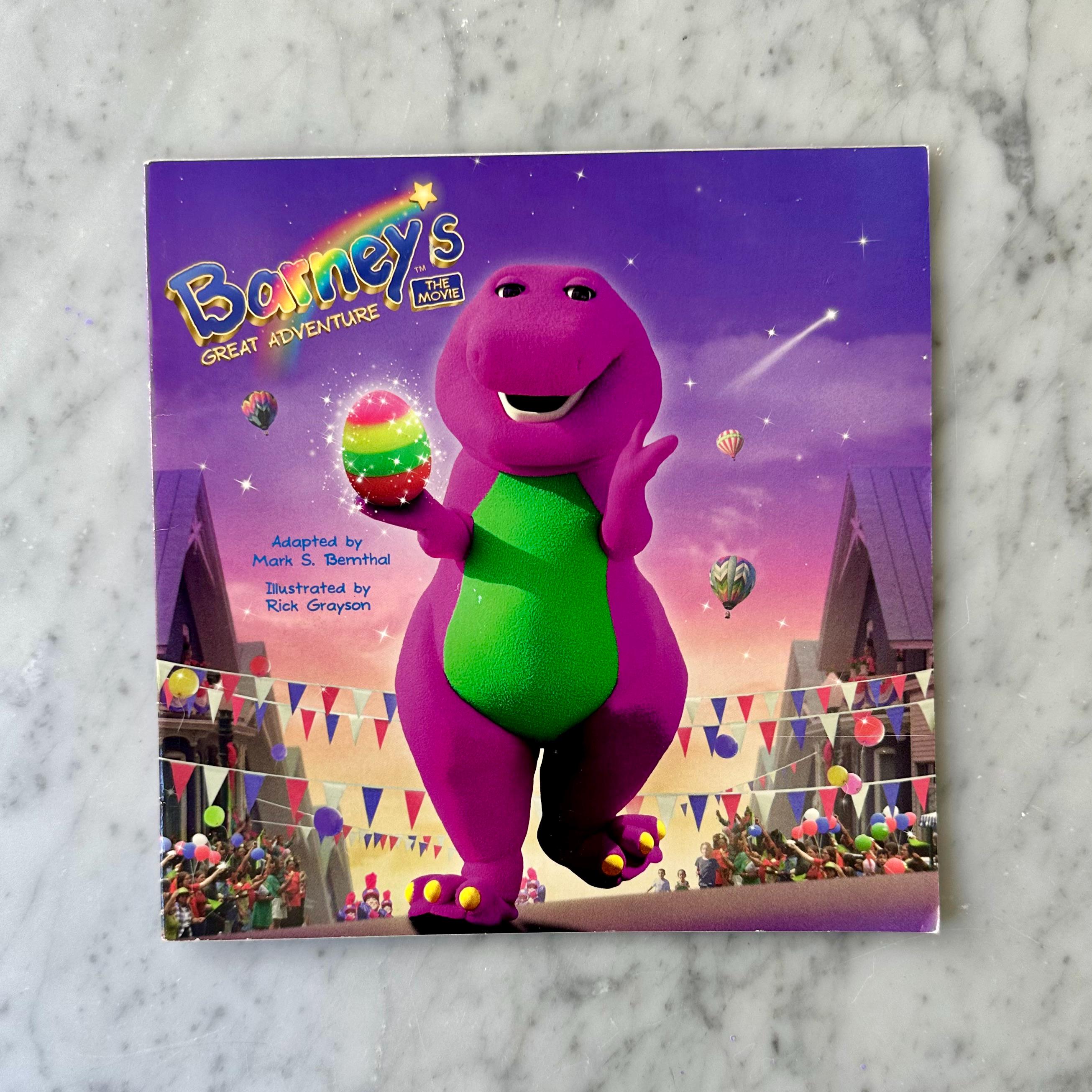 Barney Great Adventure The Movie Book Barneys Great Adventure The