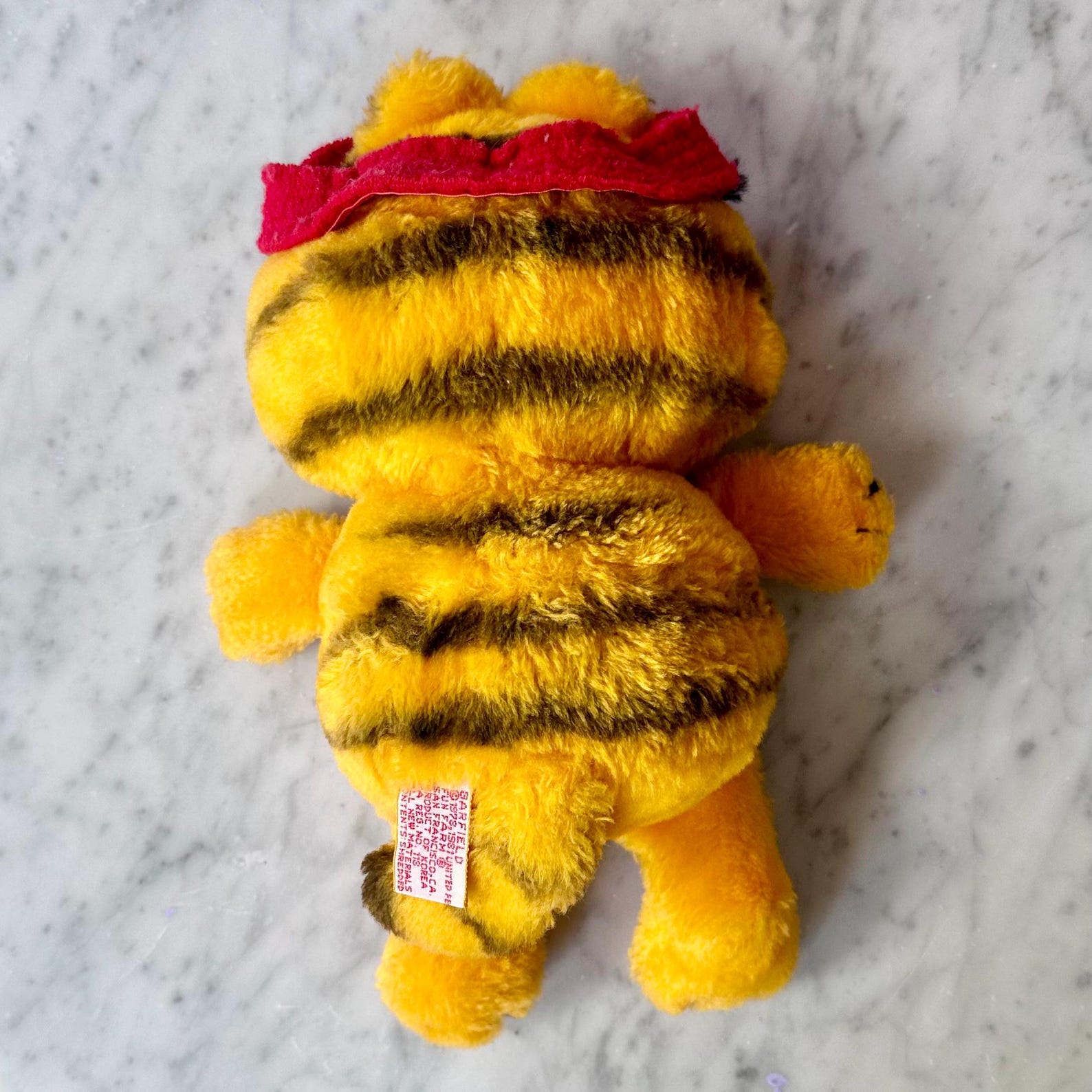 Vintage 80’s Garfield Workout Plush - Etsy