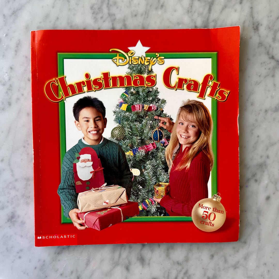 Vintage Disney’s Christmas Crafts Book - Etsy