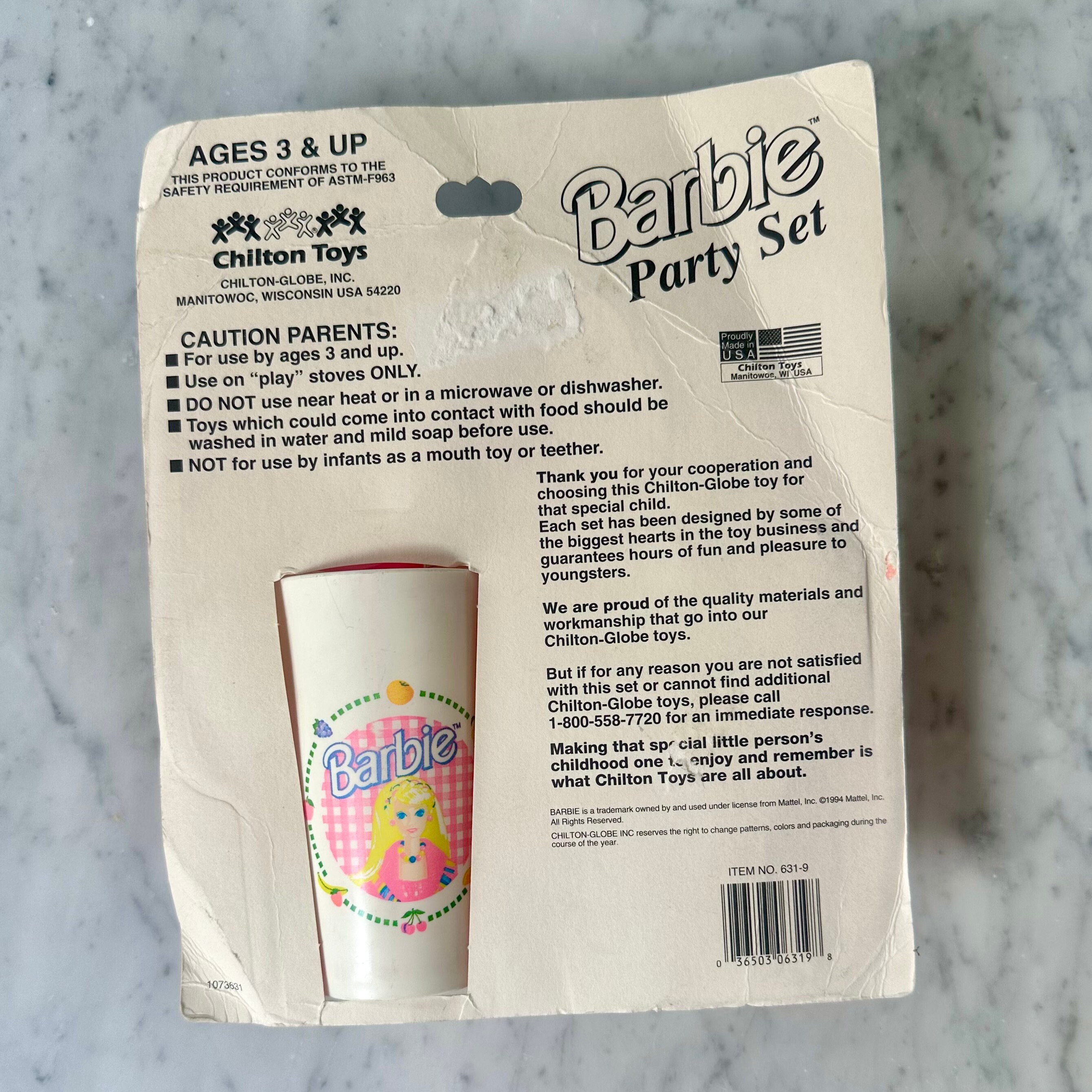 Vintage 1994 Barbie Color Change Tea Set in Original Packaging - Etsy