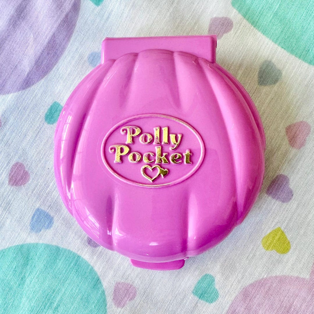 Vintage 1989 Polly Pocket “polly’s Cafe” Compact Please Read - Etsy