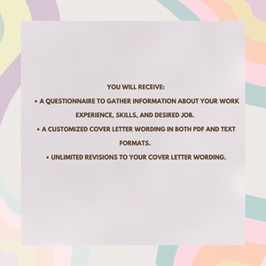 Professional Cover Letter Writing Service - Editable Template Included ...