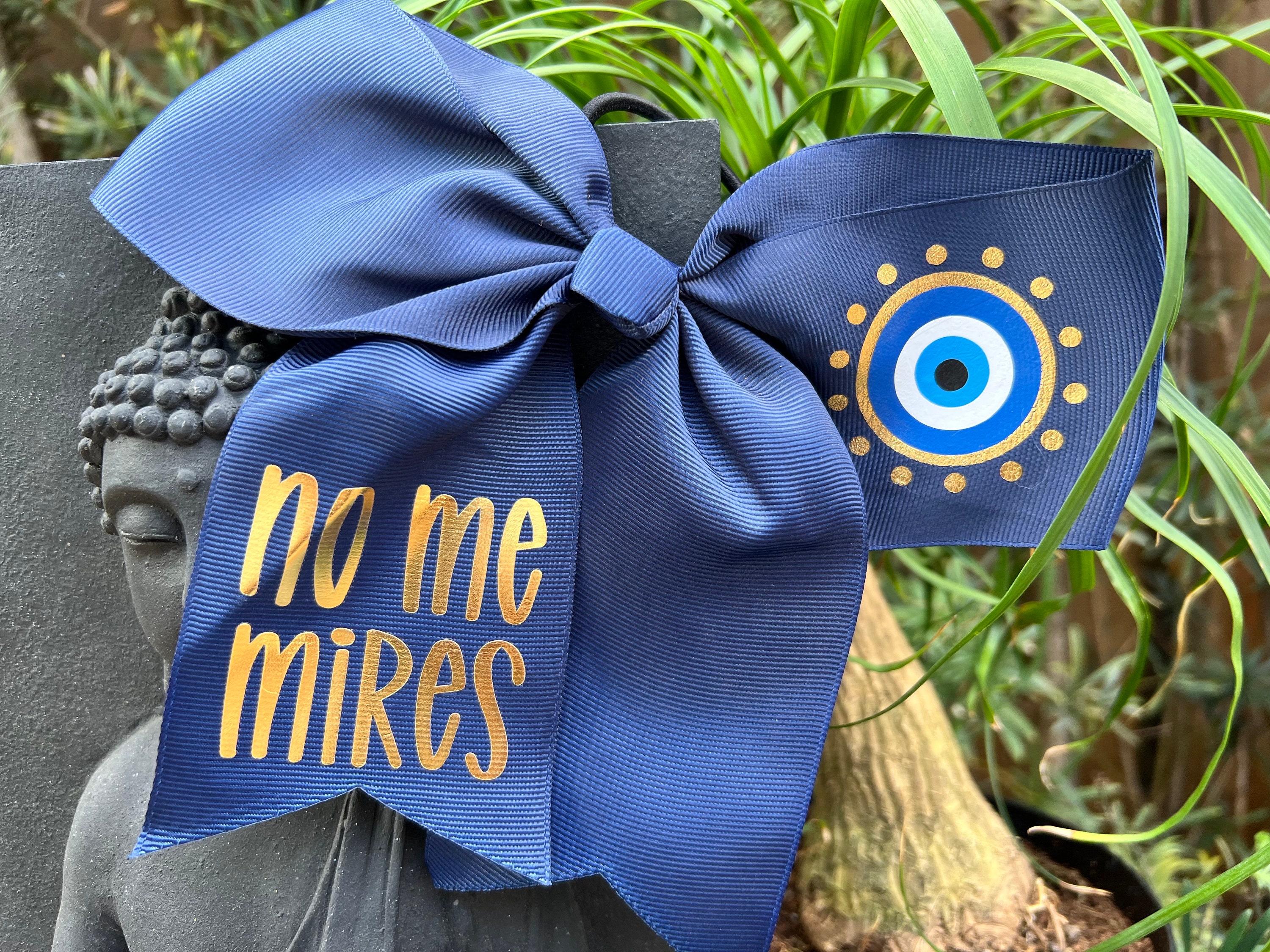 Evil Eye Hair Bow Turkish Evil Eye Evil Eye Bow Santorini - Etsy