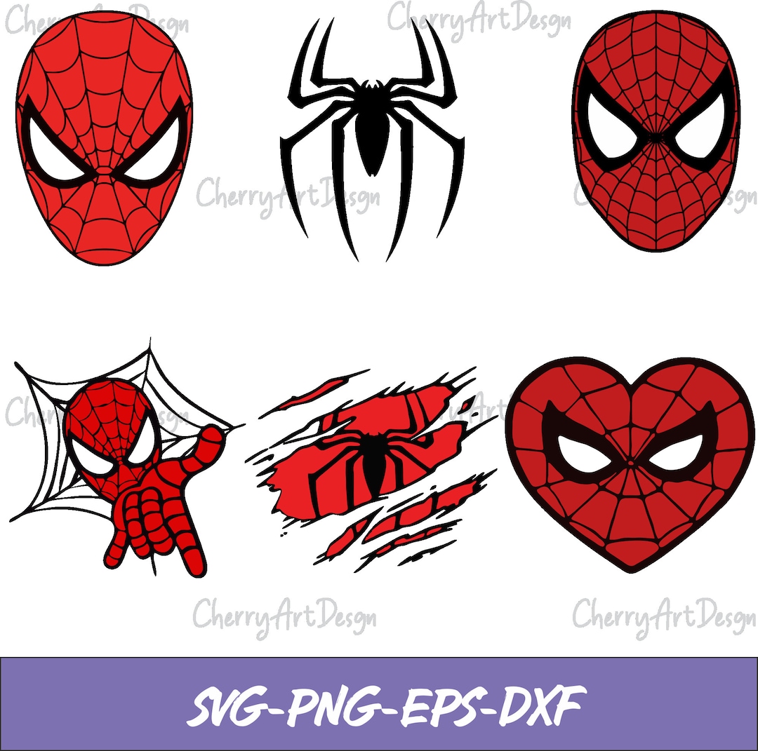 Spider Bundle,spider PNG, Digital Downloads, Spider Clipart, Superhero ...