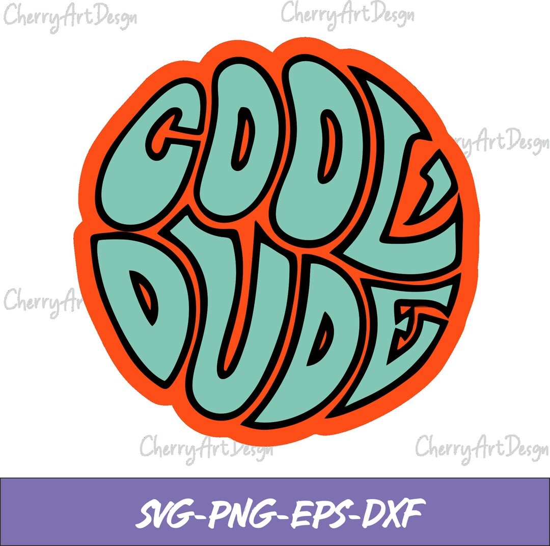 Cool Dude SVG, Kid Svg, Boy Svg, Kids Shirt Svg, Cool Svg, Retro Svg ...