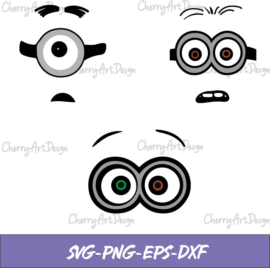 Minion Svg Bundle - Minion SVG for Craft Machines - Cricut Design Space ...