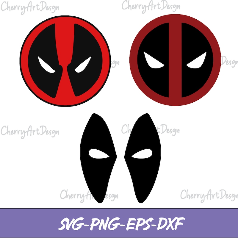 Deadpool Logo Svg - Etsy