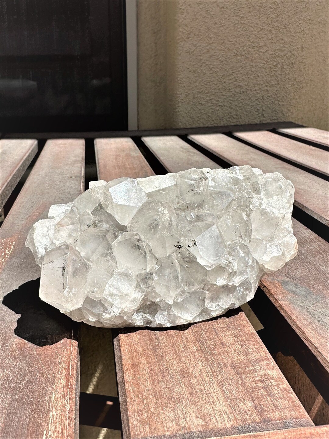 Large Diamond Quartz Specimen From Anhui, China / 448g, Self-standing ...