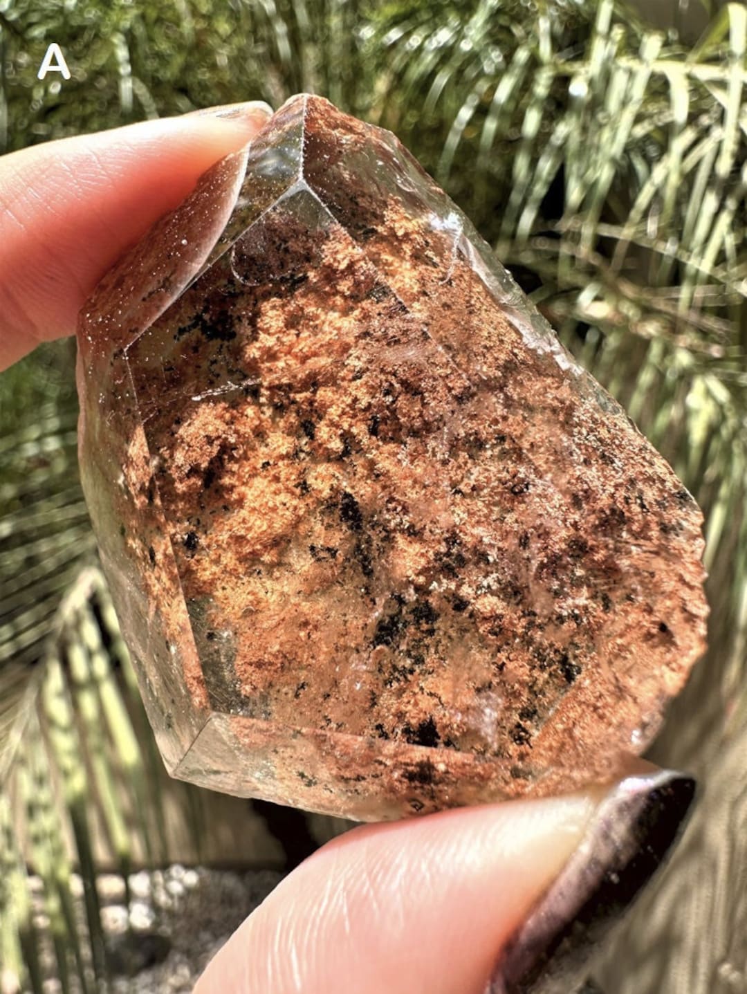 Half-polished Garden Quartz Freeforms - You Pick / Polished Lodalite ...