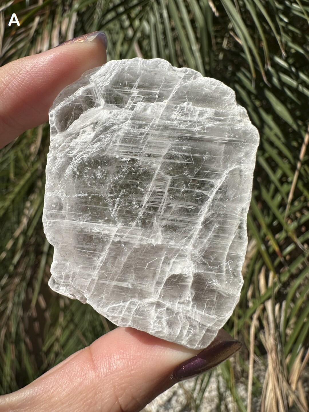 Natural Raw Selenite - You Pick, UV Reactive, Pyrite / Hubei / Reiki ...