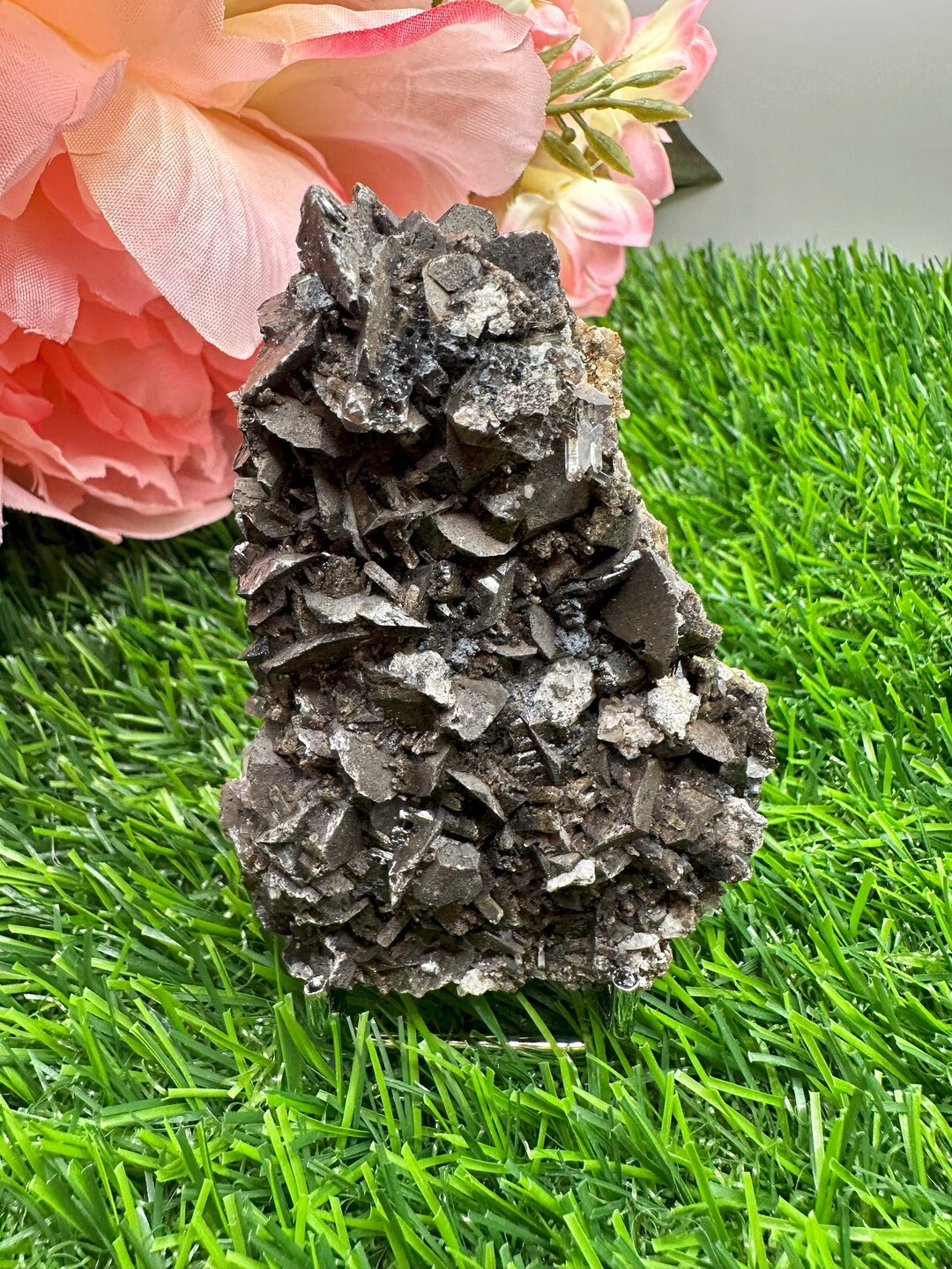 Sparkly Black Calcite / Fujian, China / Home Decor / Reiki Healing - Etsy