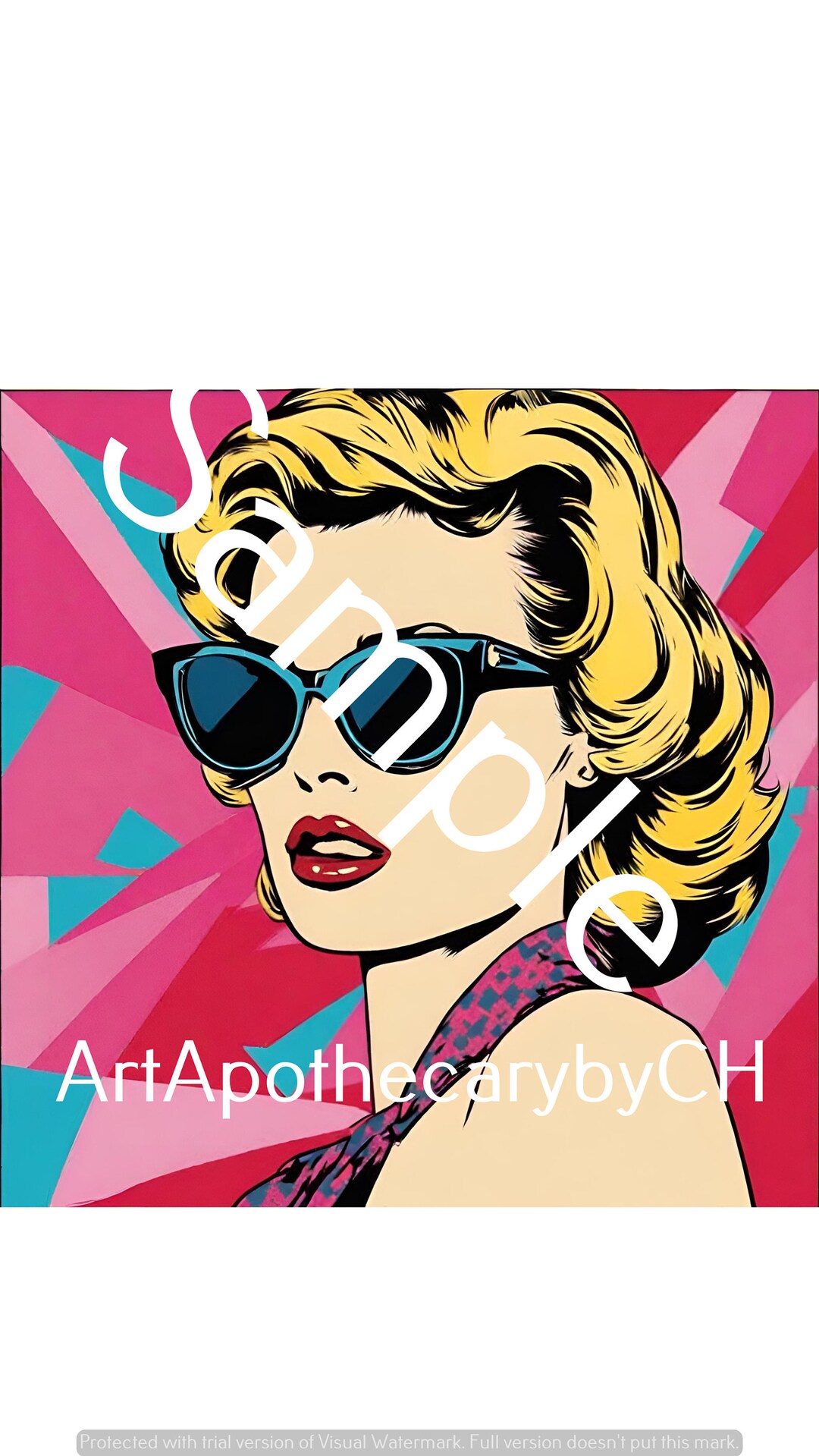 Coquette Style Pop Art Women Wall Art Set of 4 - Etsy