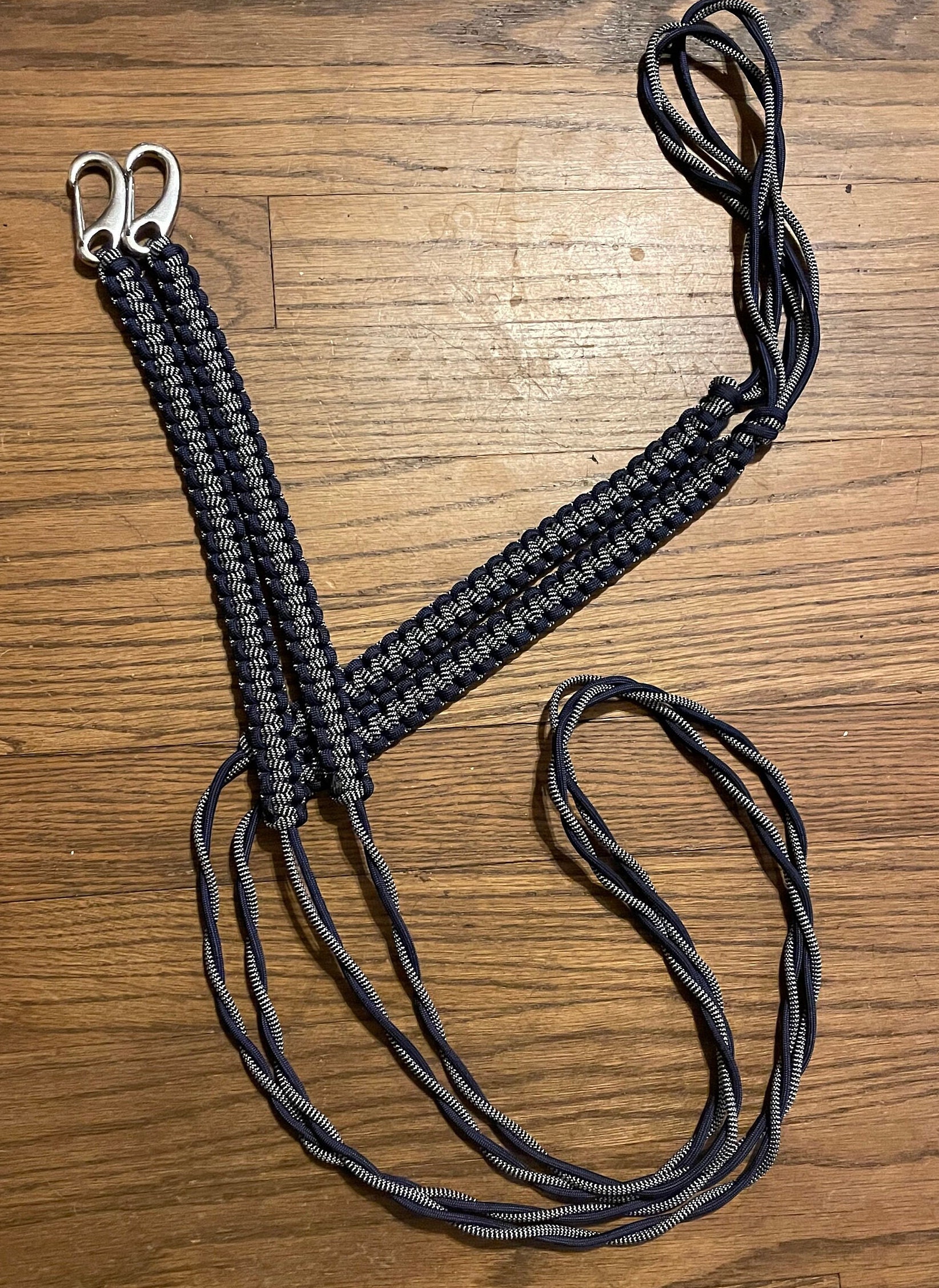 Set of 2 6 Ft Reel Leashes COMPLETED Ready to SHIP Today Strong/durable ...