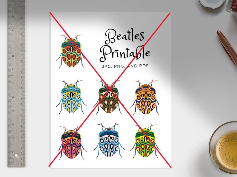 Beatles Printable - Etsy