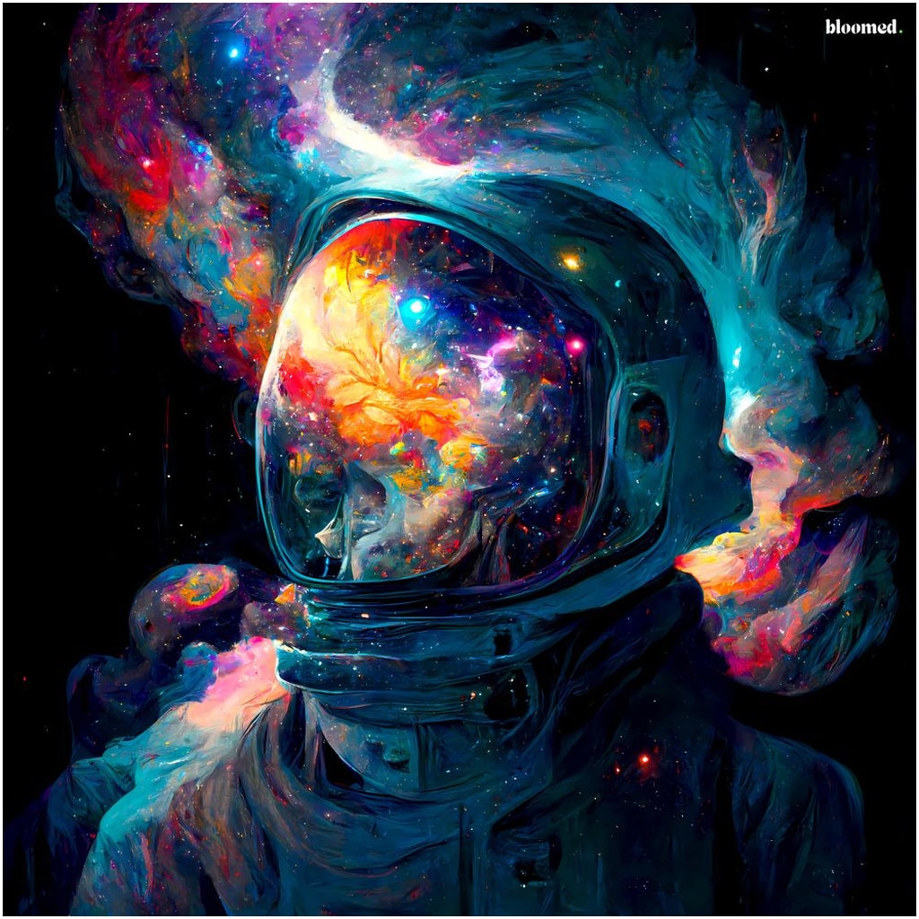 Astronaut Trippy Drawing Ideas