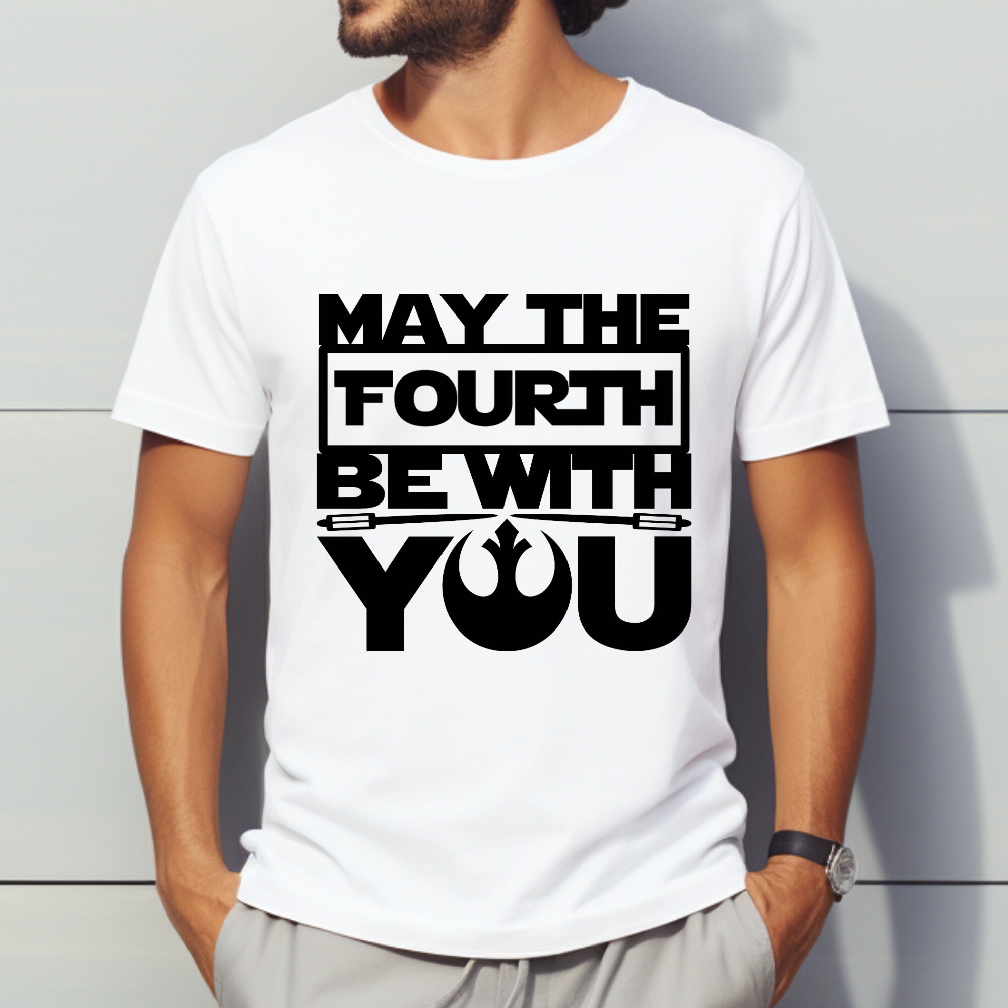 May the Fourth Be With You SVG, May 4 PNG, Fourth of May, Rebel ...