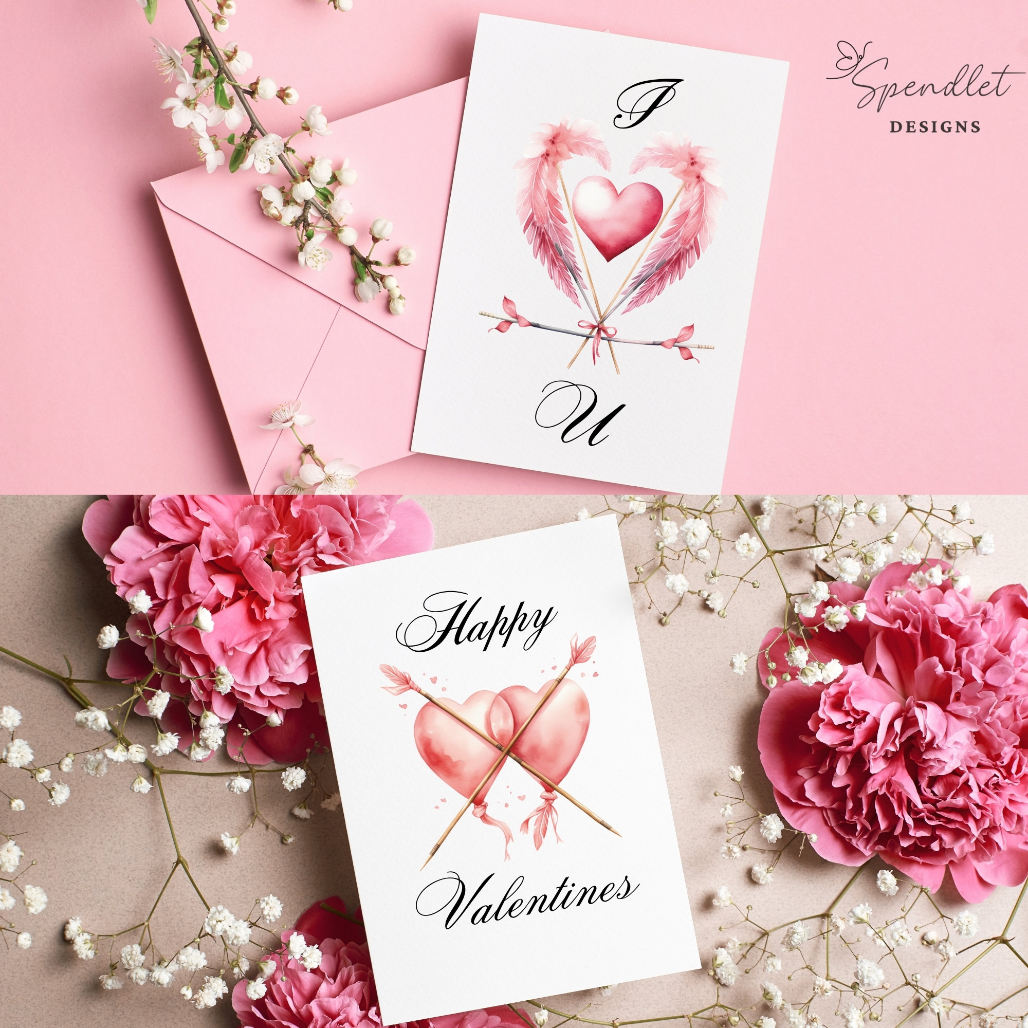 Valentines Cupid Clipart Png, Pdf, Watercolor Pink Blush Valentine ...