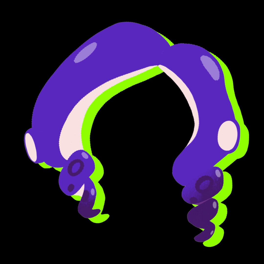 Splatling Octo Curl Live2d Item - Etsy