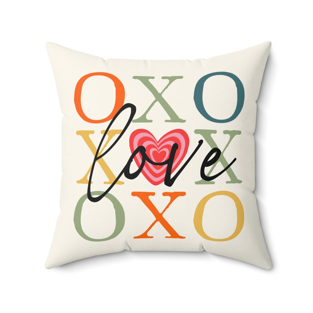 MID CENTURY MODERN || Love Romantic Indoor Pillow Living Room Home ...