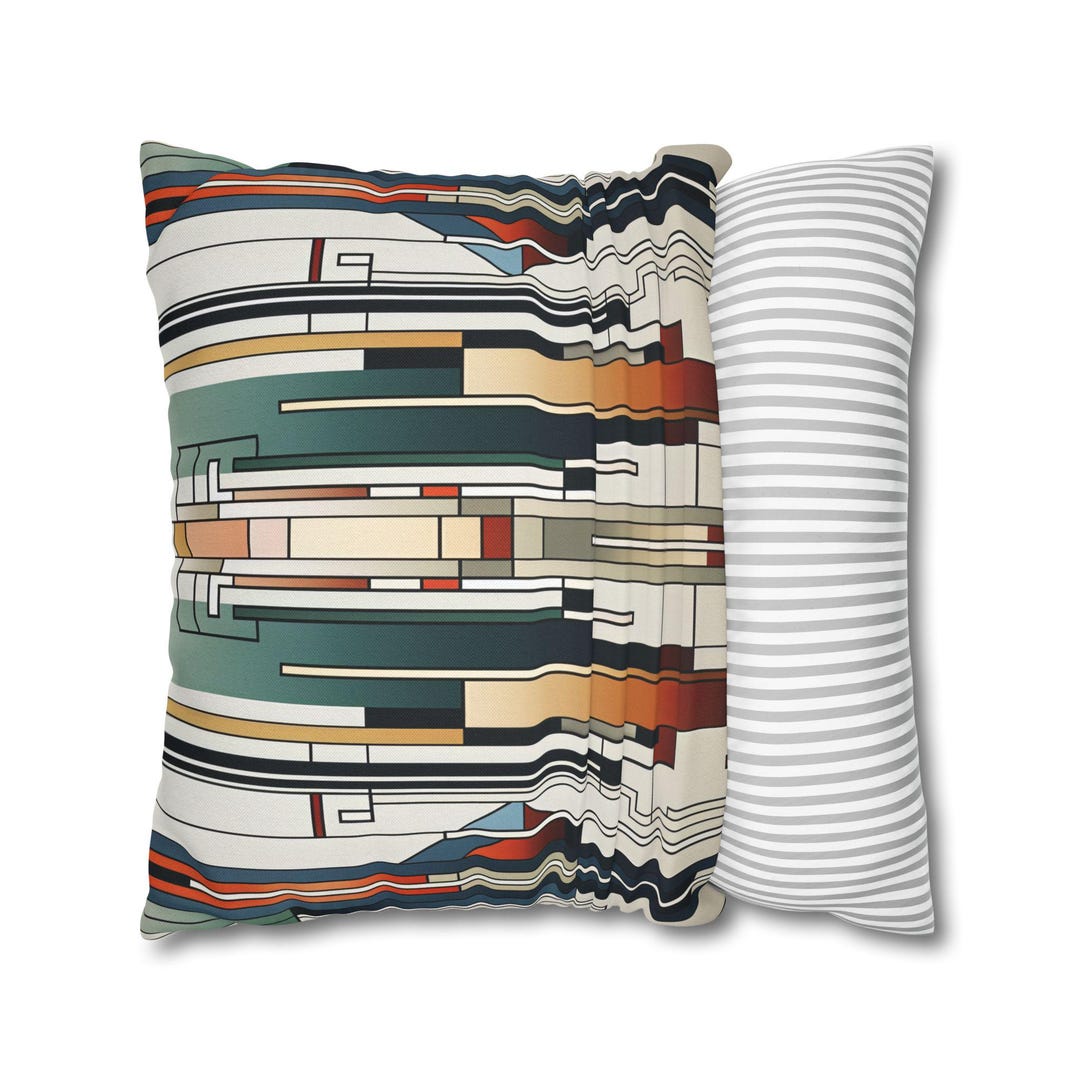 PILLOW CASE ONLY || Frank Lloyd Wright Inspired Indoor Pillow Home ...