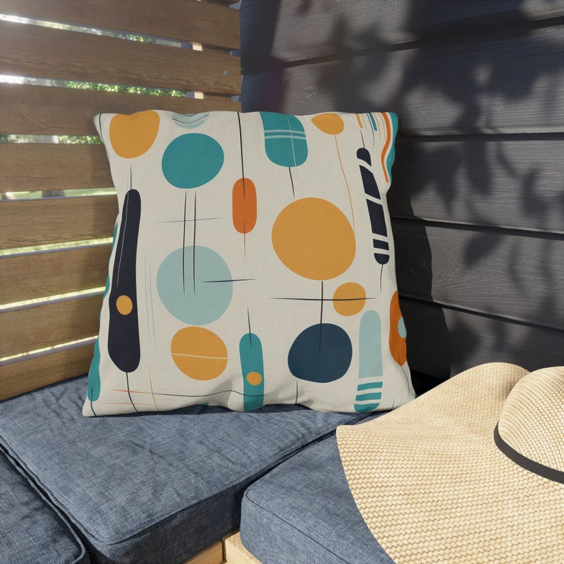 OUTDOOR Pillow | Mid Century Modern Style Home Decor, Patio Decor ...