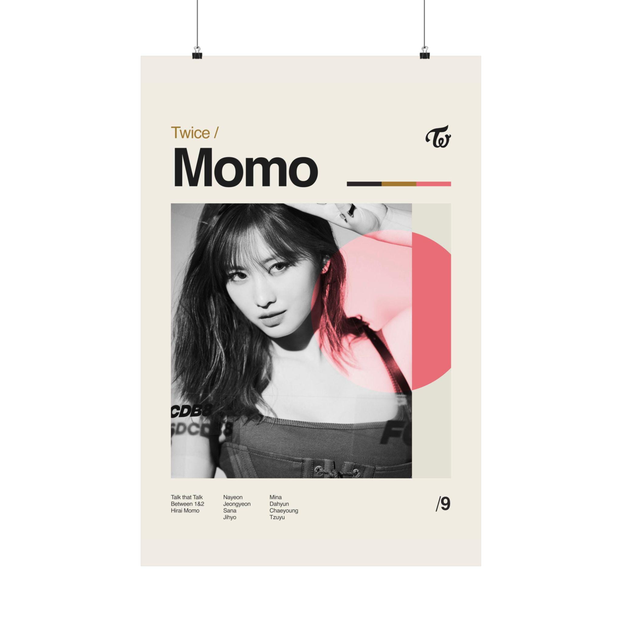 TWICE MOMO Poster - Midcentury Modern Aesthetic Gift - Etsy