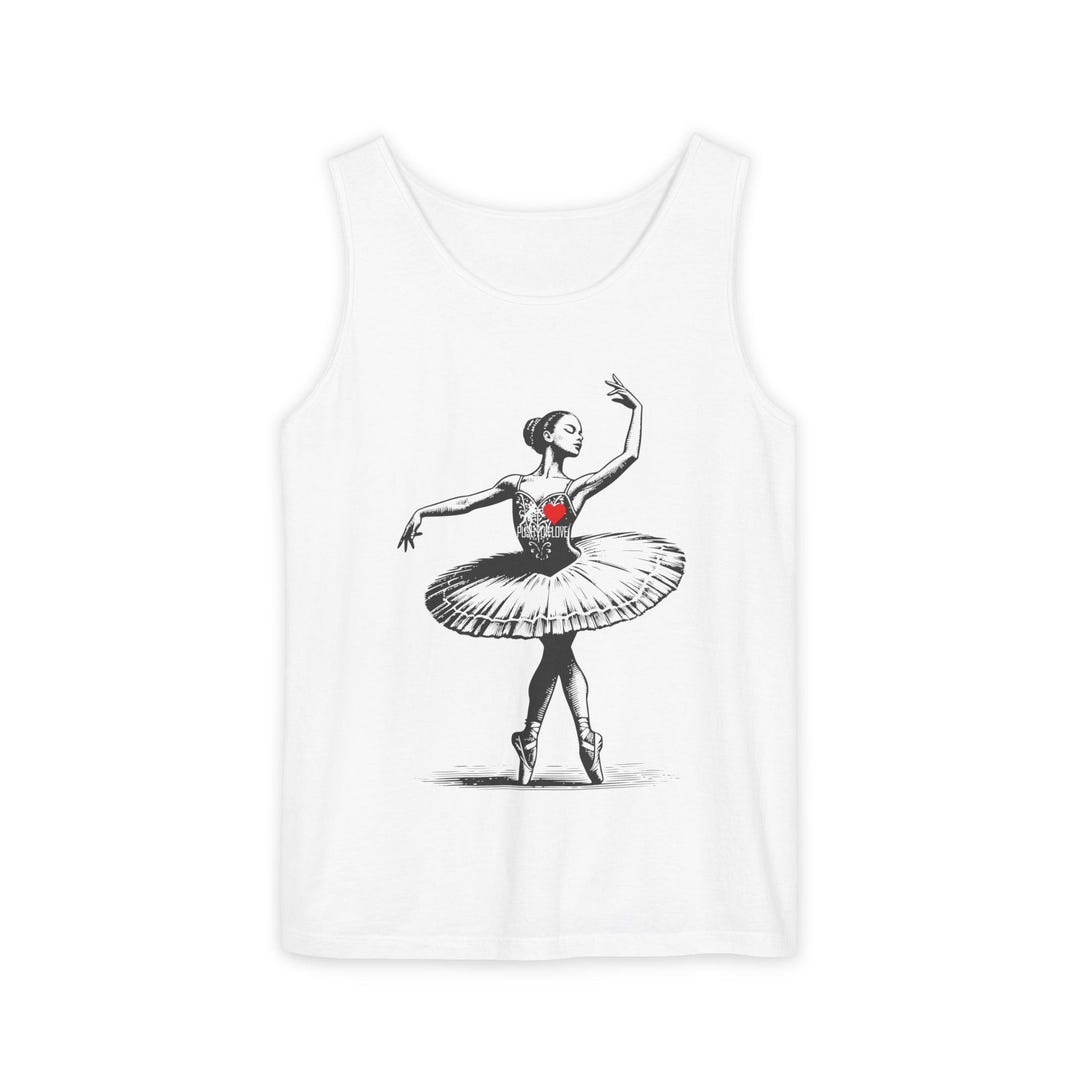 Ballet Dancer Tank Top, Gift for Dancers, Summer Essentials, Dance Wear ...