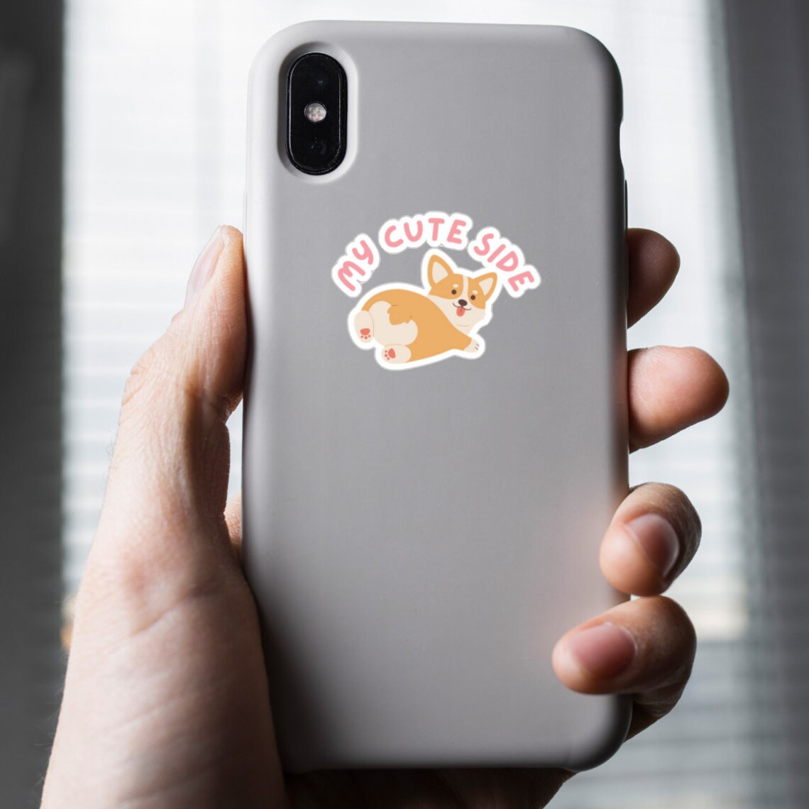 Cute Corgi Stickers, Cute Stickers, Dog Sticker, Puppy Stickers, Kiss ...