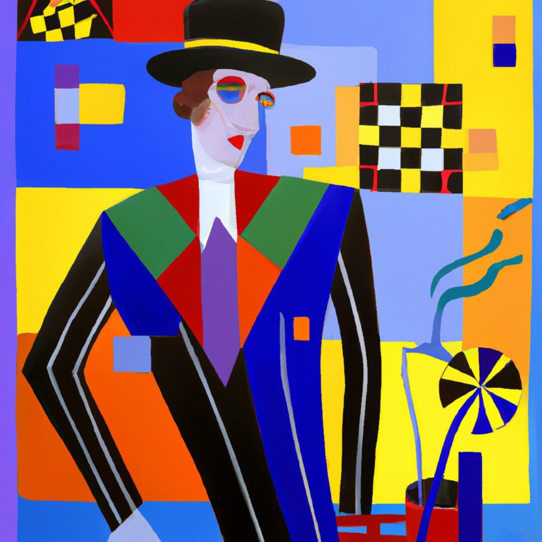 Colorful Modern Man Print Instant Download Modern Wall Art - Etsy