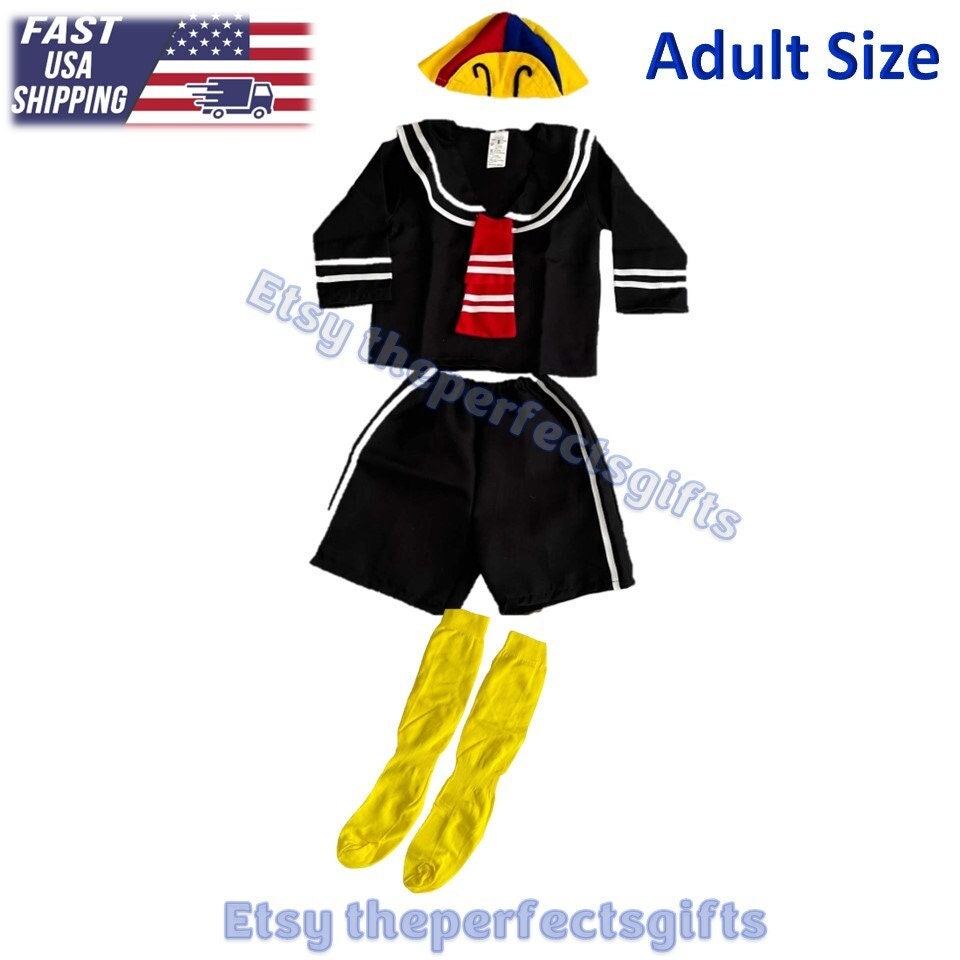 Kiko Costume Quico Adult Size - La Vecindad Chavo Del 8 - Kiko Quico ...