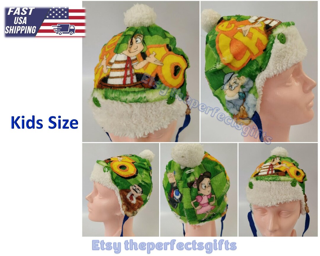 Chavo Del 8 Hat Baby Child Toddler Bennie Hat Costume Chavo Del Ocho ...