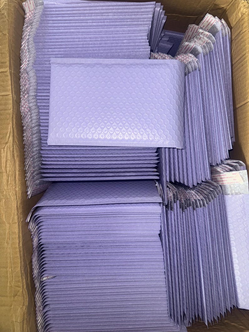 6x9 Bubble Mailers – Padded Poly Envelopes, Self-sealing Waterproof ...
