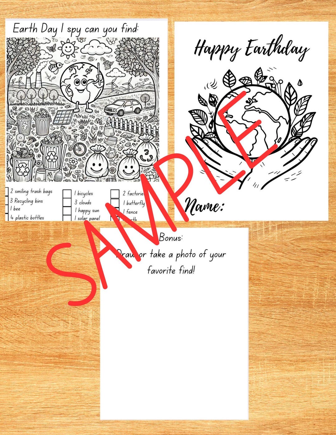 Earth Day Activity Packet | Printable Games for Kids | Educational ...