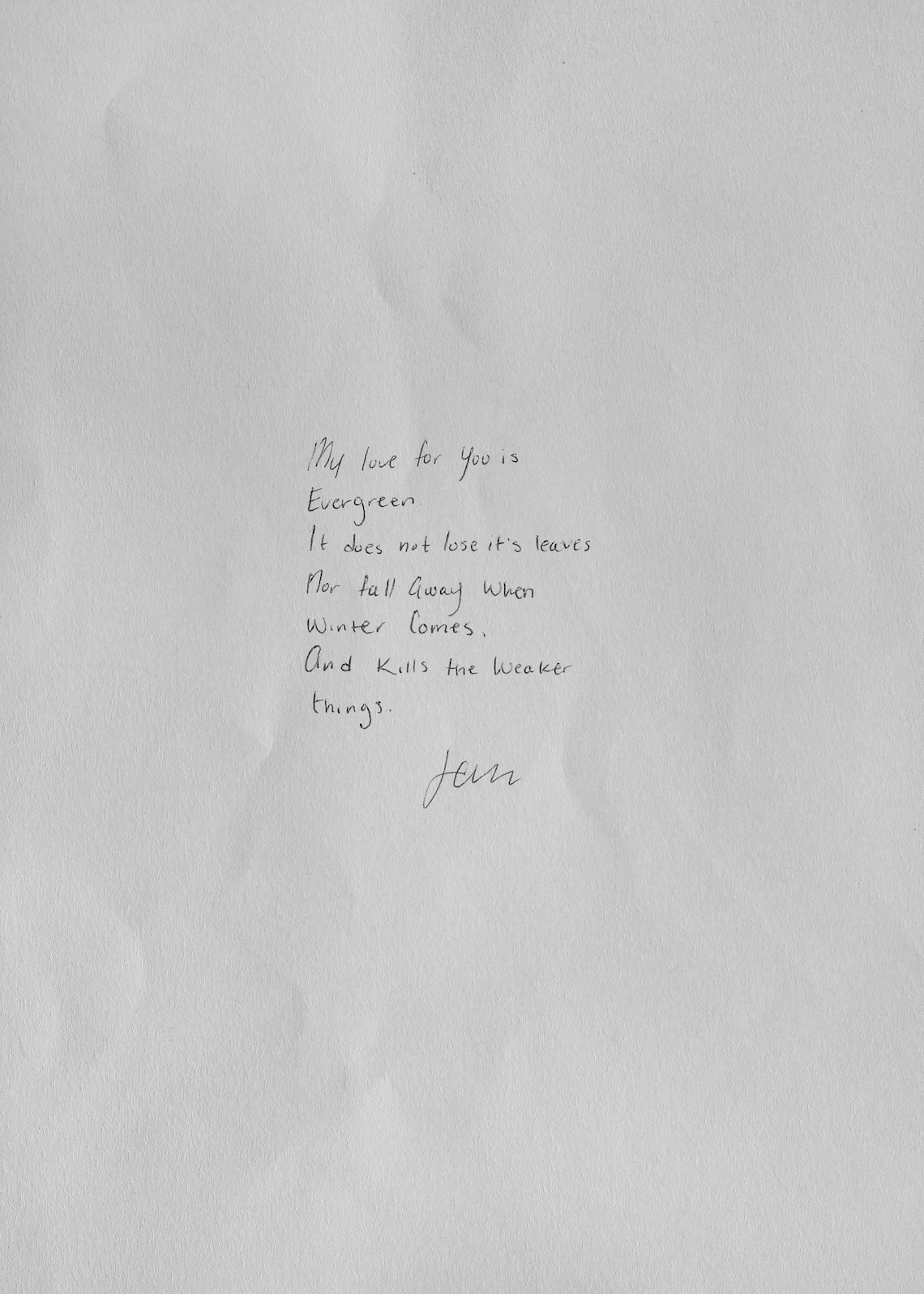 Handwritten Poetry Print, Digital Love Poem Print, Romantic Wall Art ...