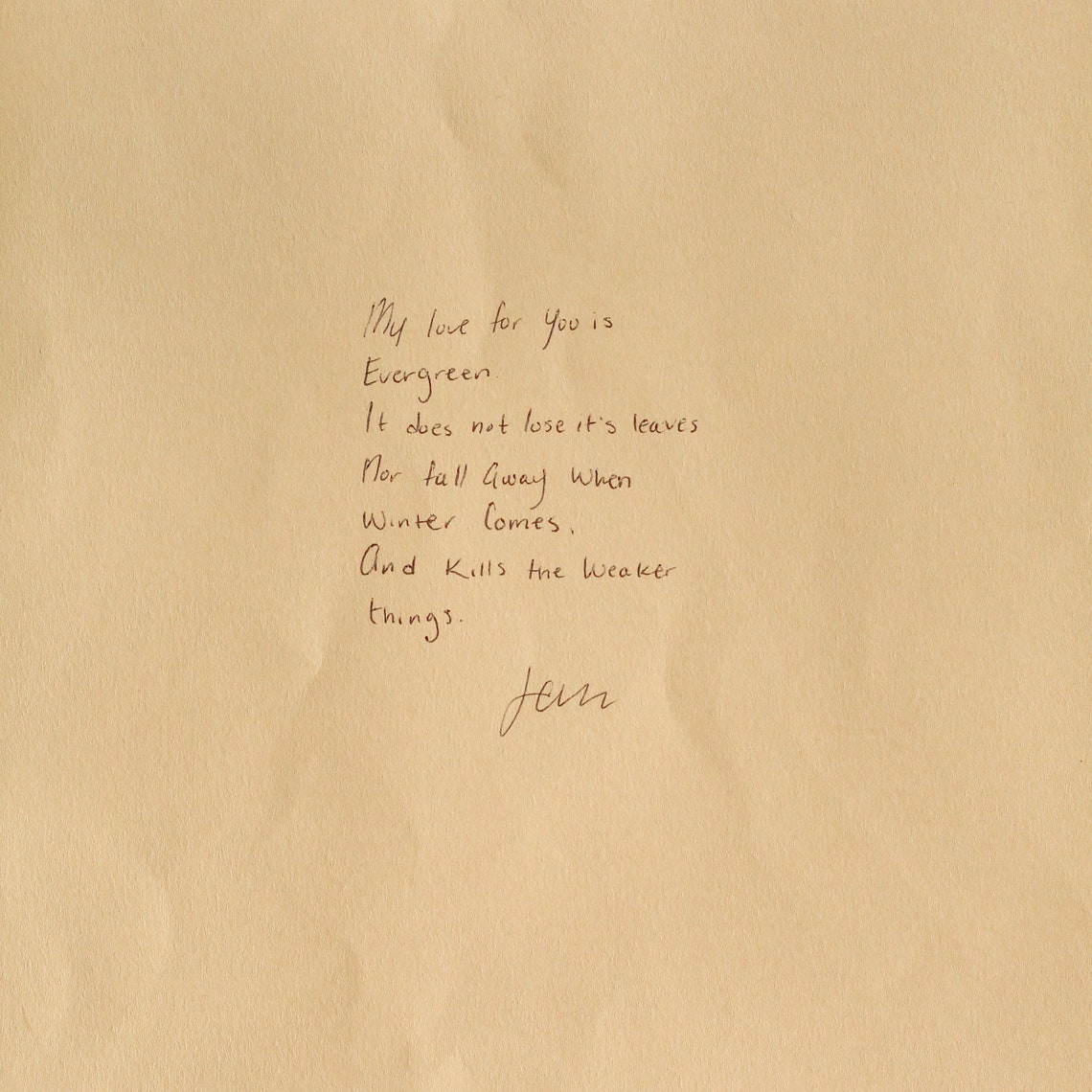Handwritten Poetry Print, Digital Love Poem Print, Romantic Wall Art ...