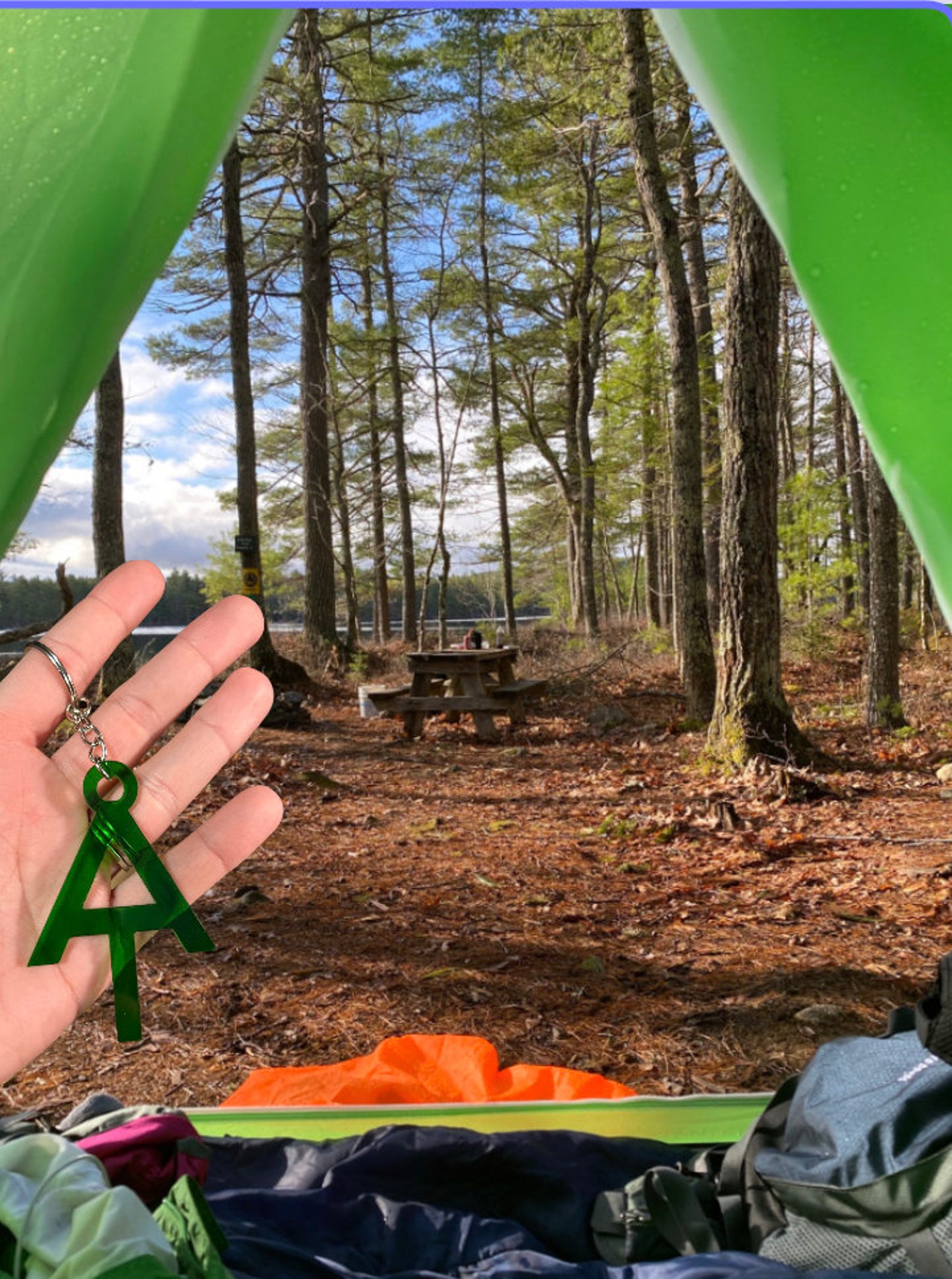Appalachian Trail Logo Keychain - Etsy