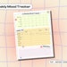 Weekly Mood Tracker Printable PDF, Daily Emotion Log, Weekly Mood Diary ...