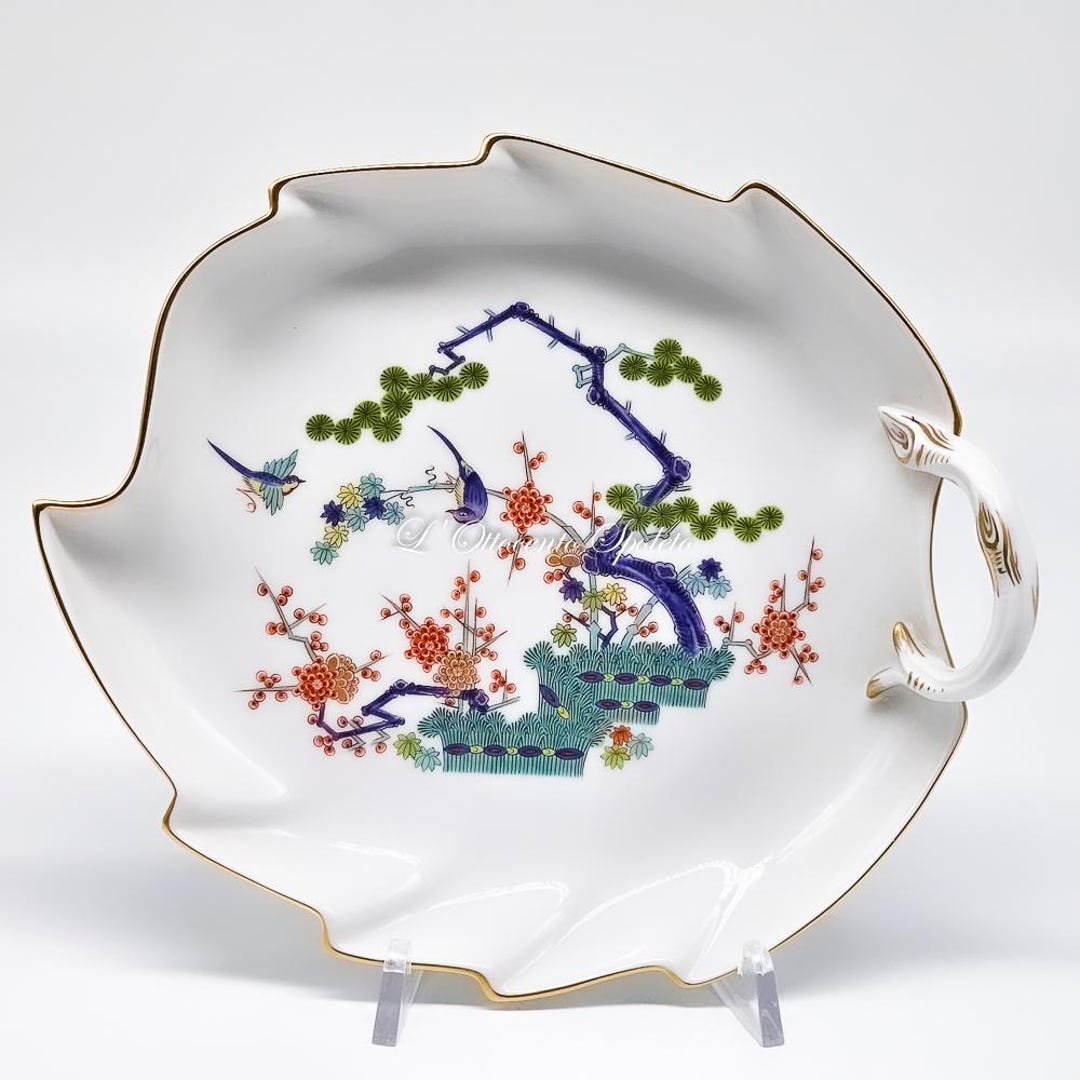 Meissen KAKIEMON Three Brothers Leaf Raviera - Etsy