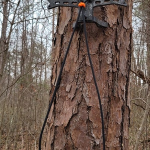 Climbing Stick Aiders With Camo Steps - Saddle Hunting - Etsy