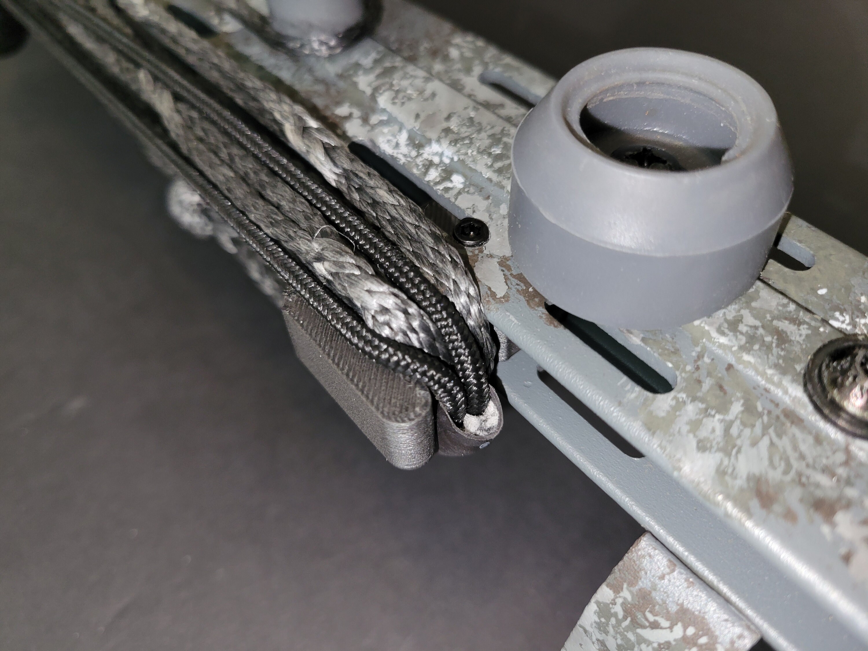 Amsteel Daisey Chain Spool for Hawk Climbing Sticks split Saddle ...