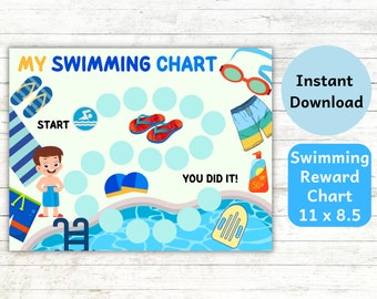 Instant Download Swim Lesson Plan for Pre-schoolers Swimming - Etsy