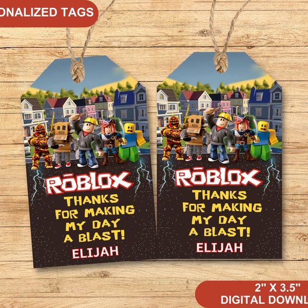 Roblox Birthday Thank You - Etsy