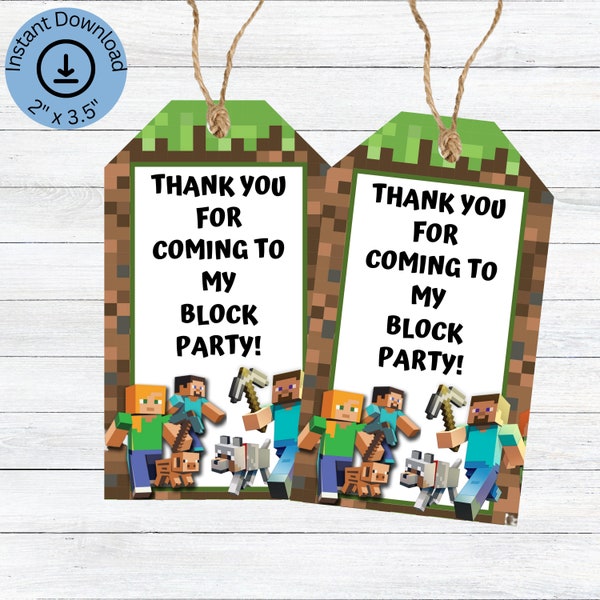 Video Game Gift Tags - Etsy