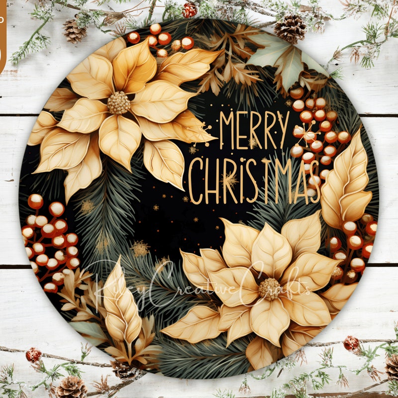 Christmas Wreaths Signs - Etsy